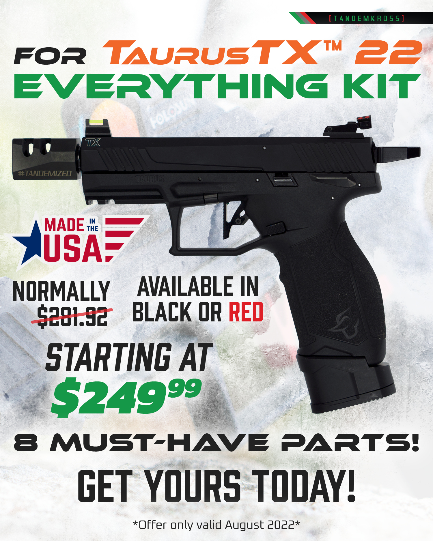 Tandemkross: 🖐 TOP 5 TK Upgrades for Your New TX22 | Milled