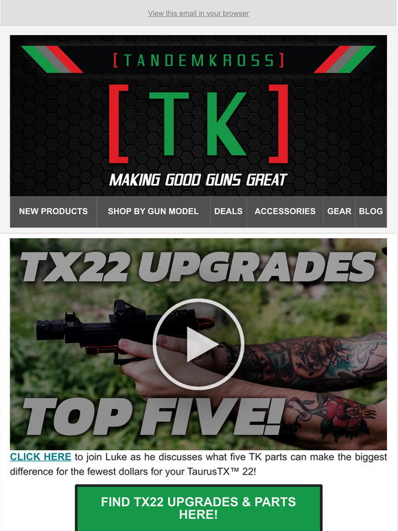Tandemkross: 🖐 TOP 5 TK Upgrades for Your New TX22 | Milled