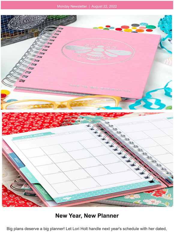 Fat Quarter Shop: Do you have any plans for 2023? Let Lori Holt help ... Fat Quarter Shop: Do you have any plans for 2023? Let Lori Holt help ...