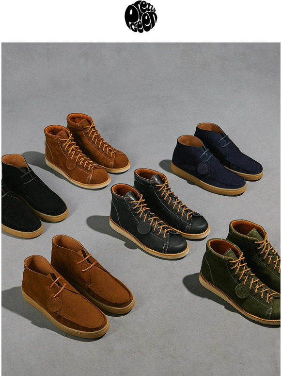 Pretty Green: New Arrivals | Barbary & Navajo Boots | Milled