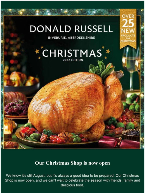 Donald Russell: Christmas Shop now open 🎁 | Milled