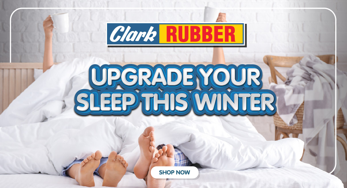Clark Rubber: 💤 Upgrade Your Sleep This Winter! Shop Our Huge Range Of ...