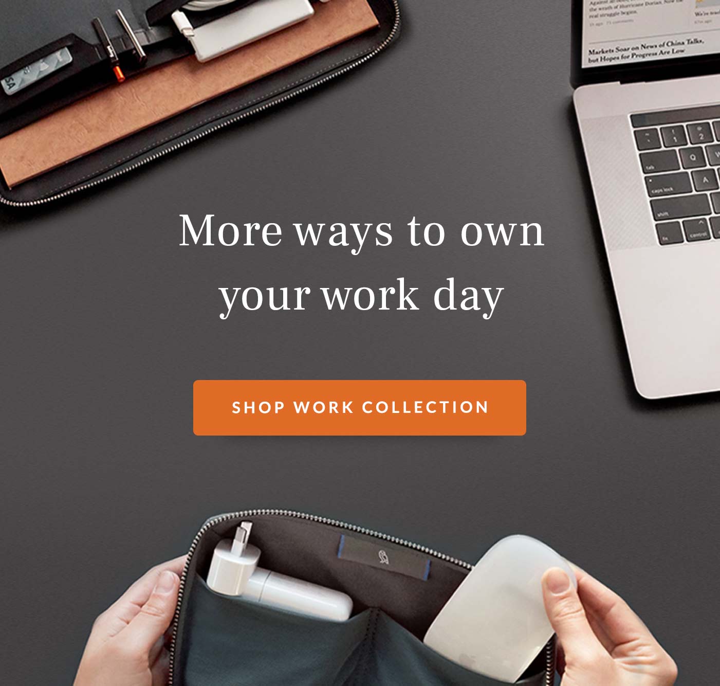 Bellroy: Own the work day. | Milled