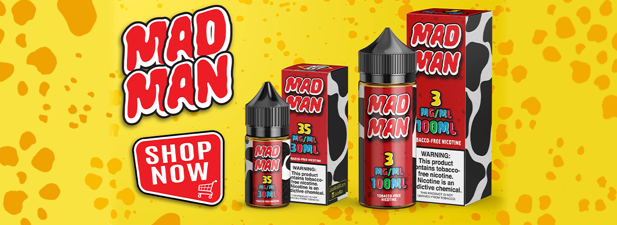 Vape.Sale: NEW Juice Man 100mL Series💦 | Milled