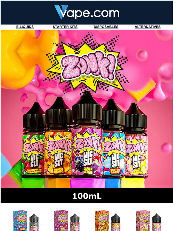 Vape.com: NEW Juice Man 100mL Series💦 | Milled