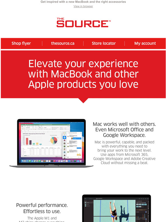 The Source: >> Looking for the perfect MacBook? We've got you covered ...