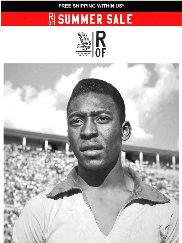 Roots Of Fight: The King Pelé 👑 O Rei Pelé | New Arrival | Milled