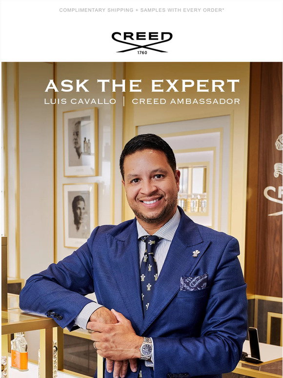 Creed: Ask The Expert | Luis Cavallo, Brand Ambassador | Milled