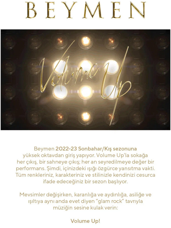 beymen: Volume Up: Beymen 2022-23 Sonbahar/Kış | Milled