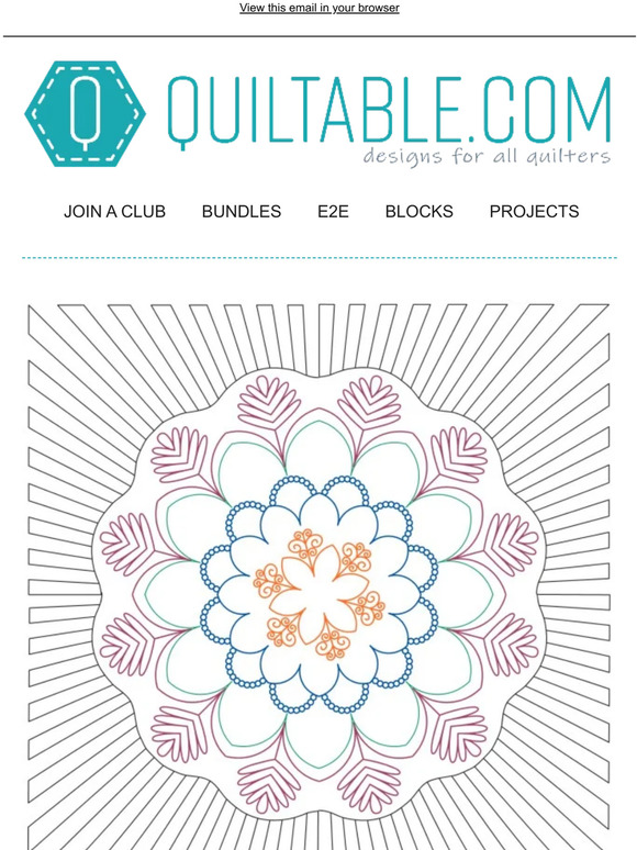 Quiltable: Turn popular Clamshell Quilting Designs into Quilted ...