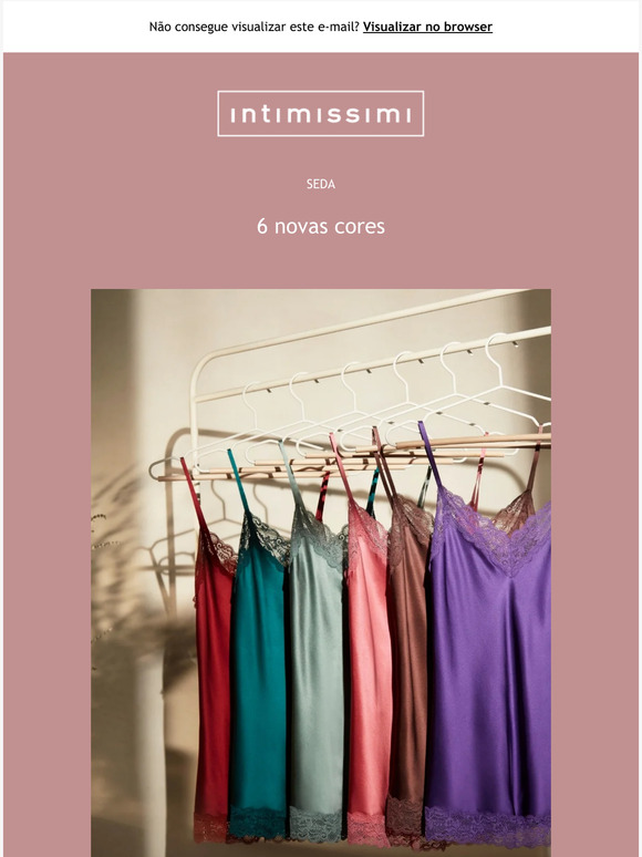 Intimissimi: 6 novas cores nos conjuntos best seller de seda | Milled