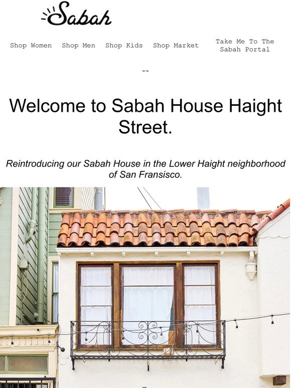 Sabah: A Tour of Sabah House Haight Street! | Milled