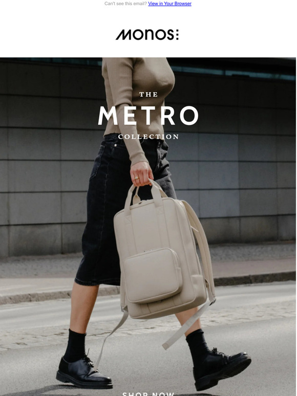 Monos: Take a closer look at the new Metro Backpack | Milled