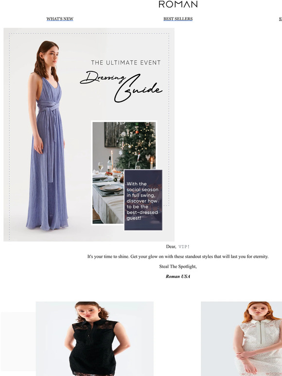 Roman: The Best Way to Dress for Your Next Event | Milled