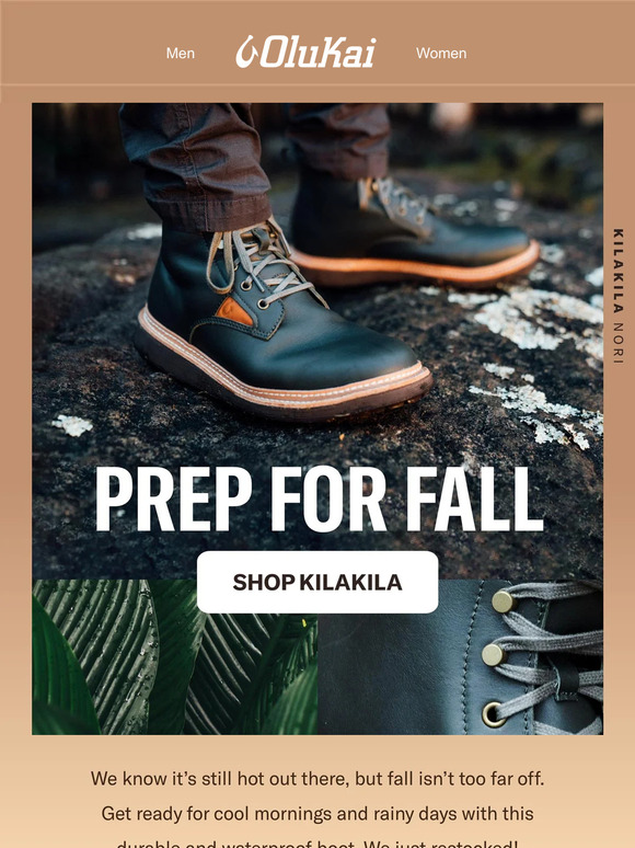 OluKai: Back In: The Kilakila Boot | Milled