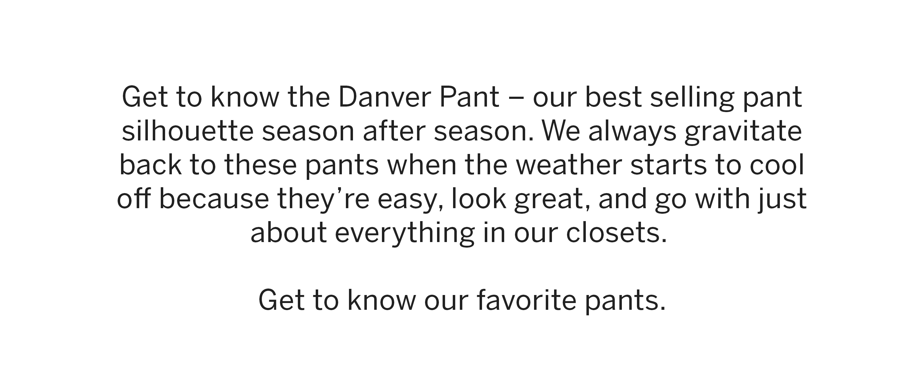 Steven Alan: The Anatomy of The Danver Pant. | Milled