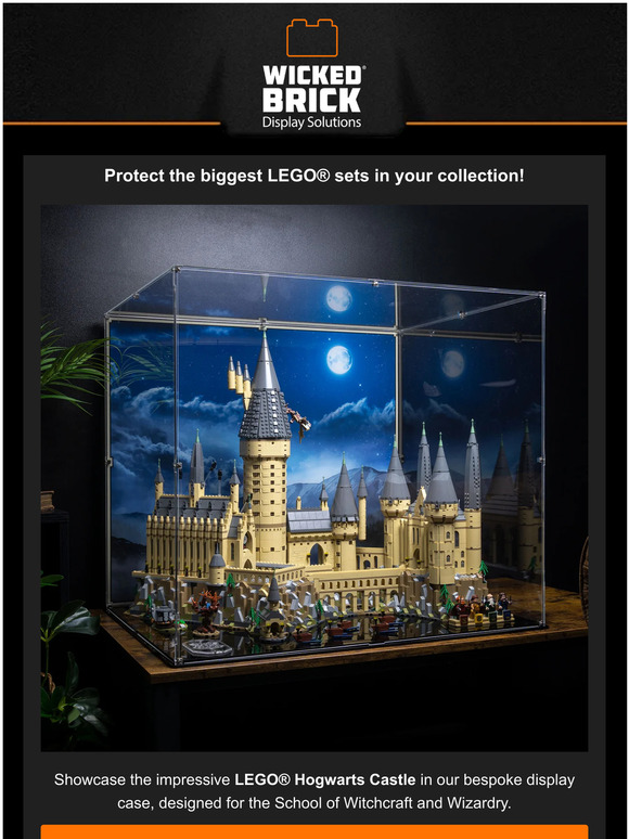 Wicked Brick: Make room for these display cases 🙌 | Milled