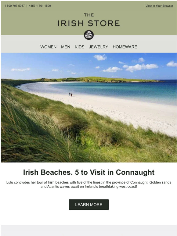 The Irish Store: Continue on Our Tour of Irish Beaches 🏖️ | Milled
