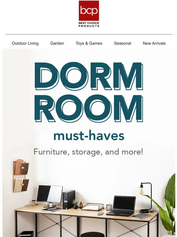 Best Choice Products: Everything you Need for Back to Dorm Success! 📚 ...