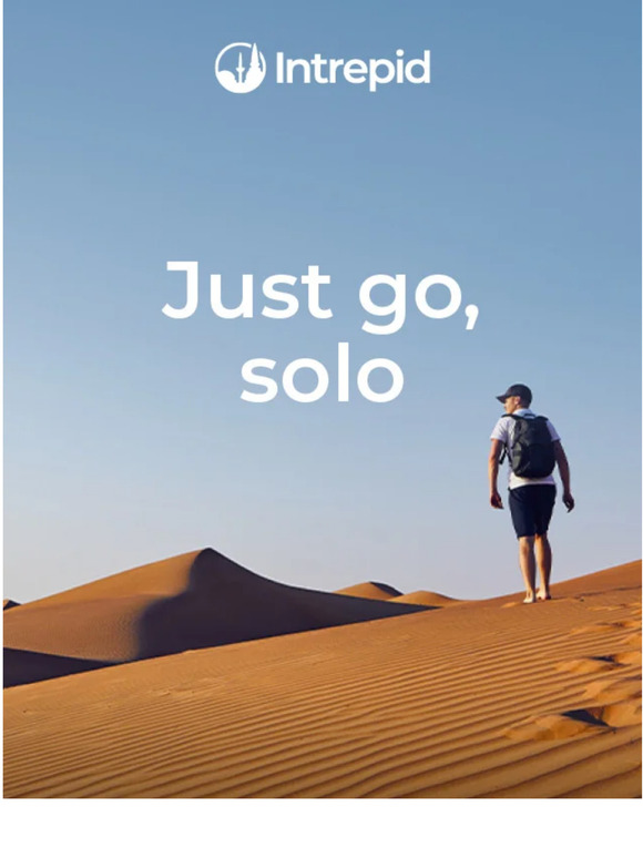 Intrepid Travel: Going alone? Discover the freedom of solo travel | Milled