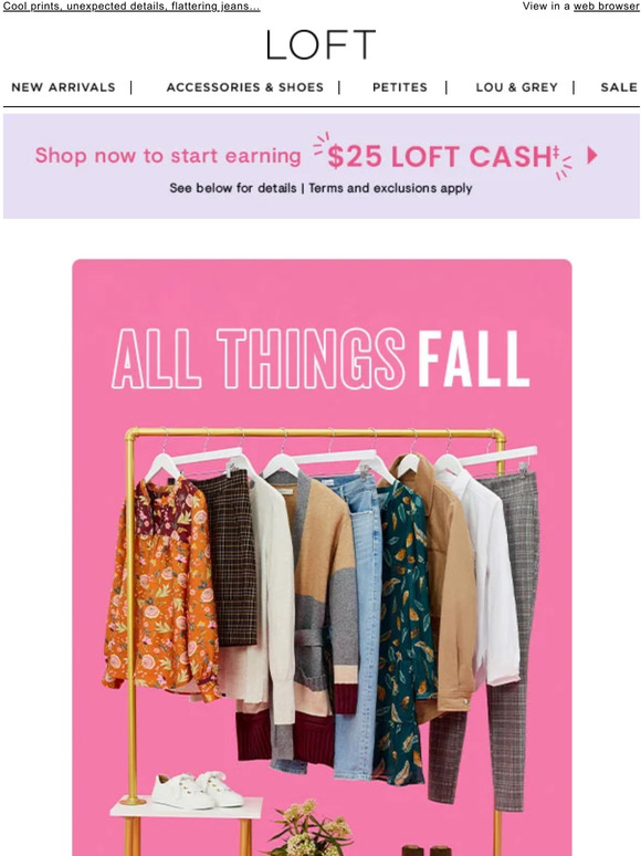 Loft: Fall picks we’re loving this week | Milled