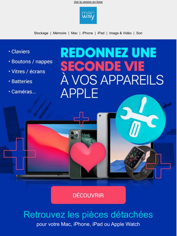 MacWay: Redonnez une seconde vie à vos appareils Apple 🔝 | Milled