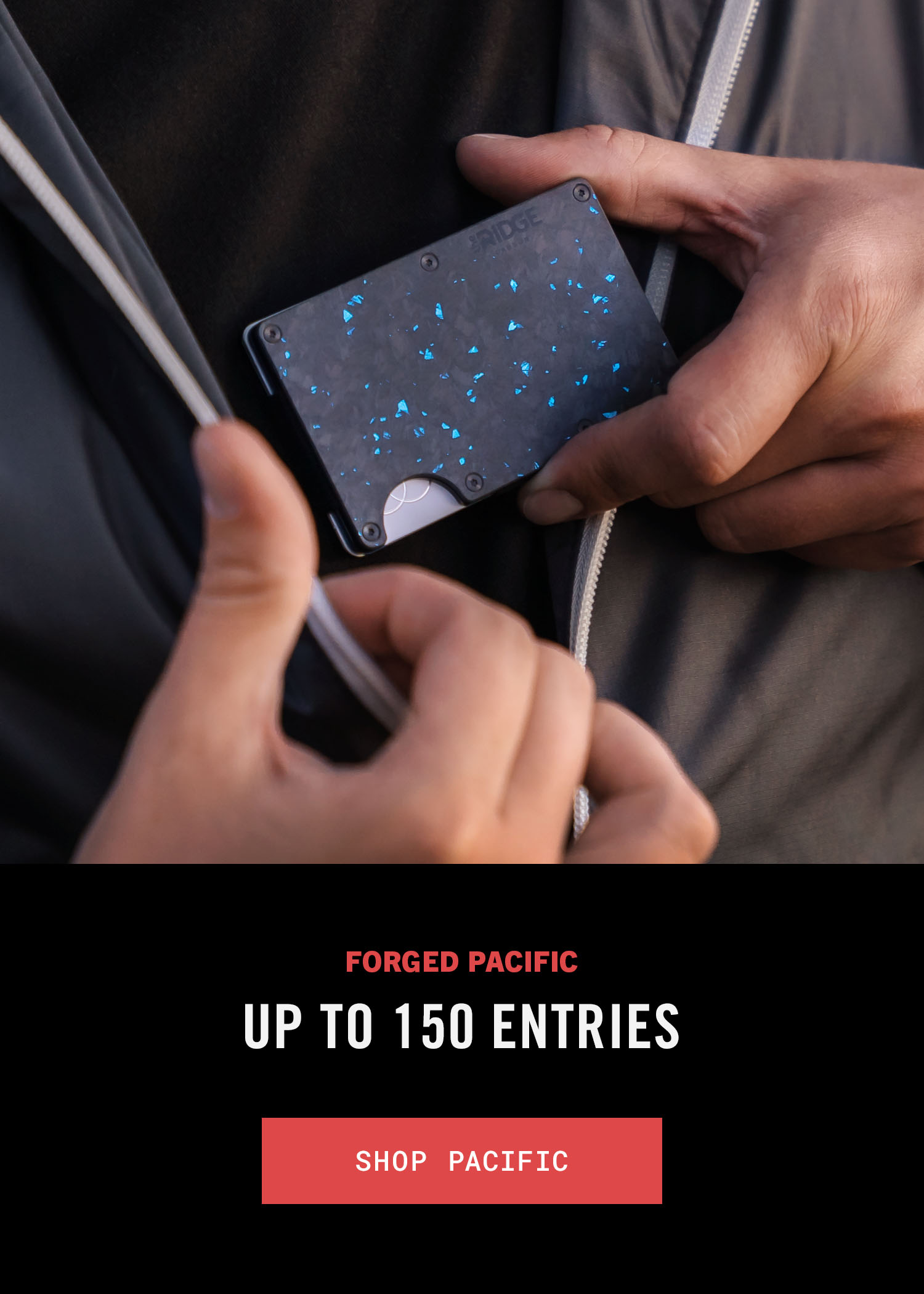 The Ridge: NEW: Forged Pacific + Forged Ember Wallets | Milled