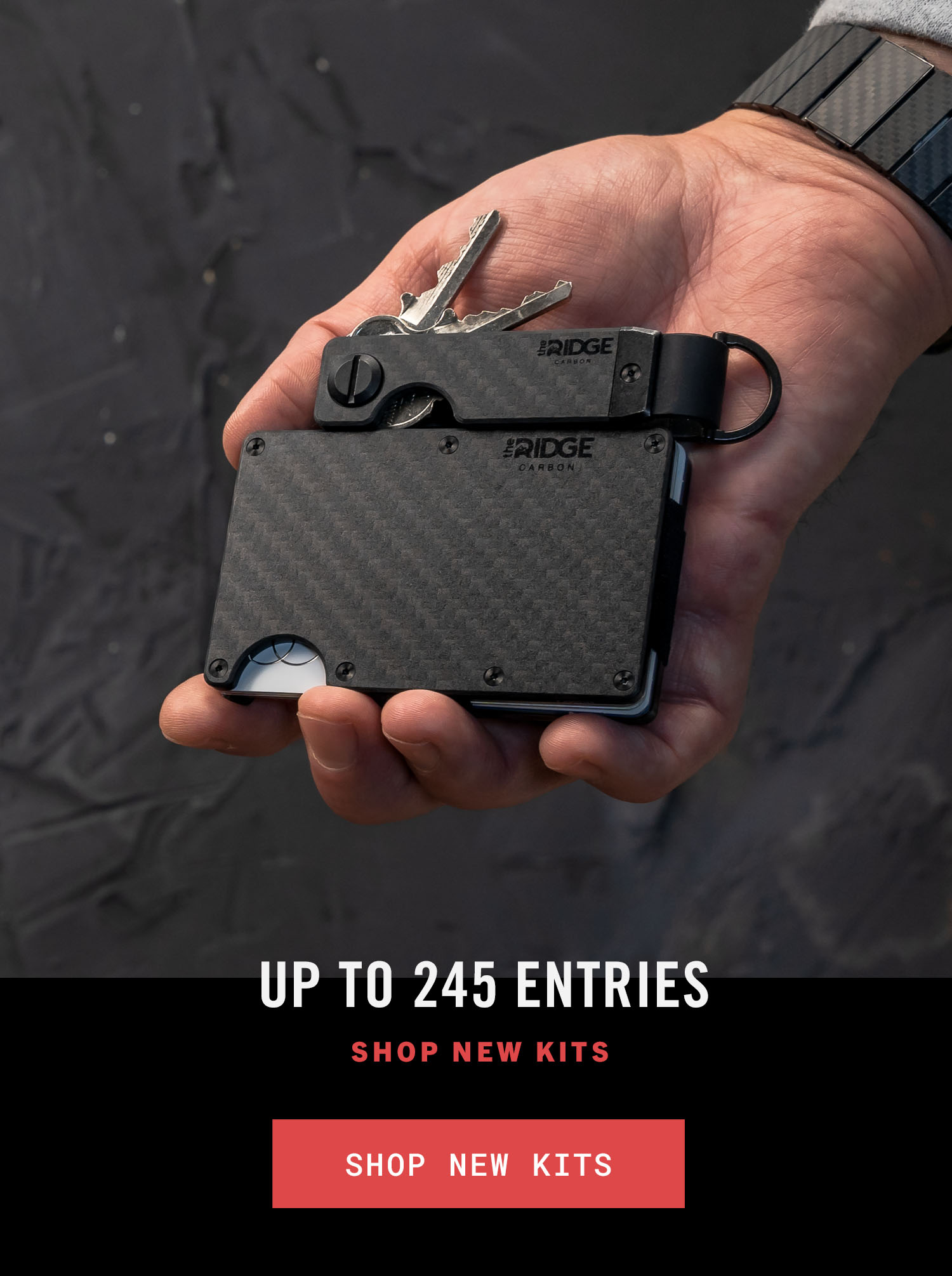 The Ridge: NEW: Forged Pacific + Forged Ember Wallets | Milled