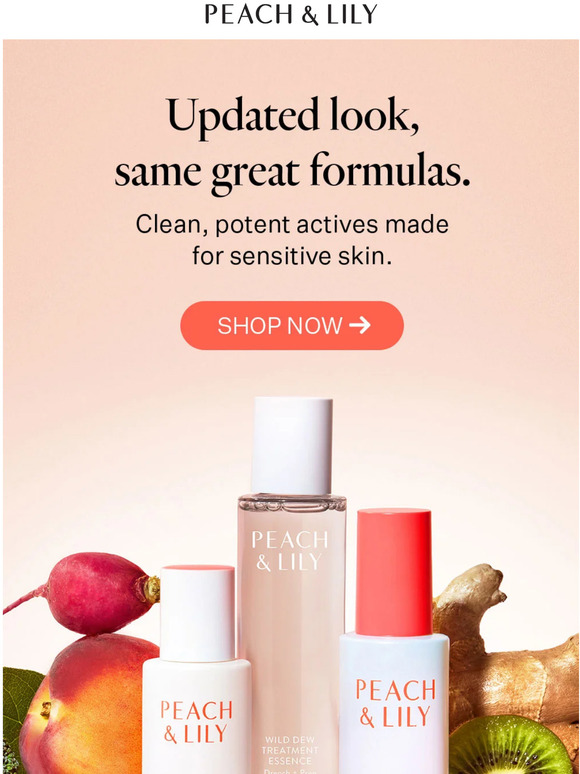 Peach and Lily: Updated look, same great formulas | Milled