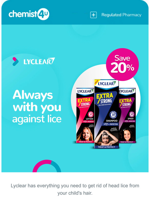 Chemist 4 U: New School Year, New Head Lice Worries? Not With Lyclear ...