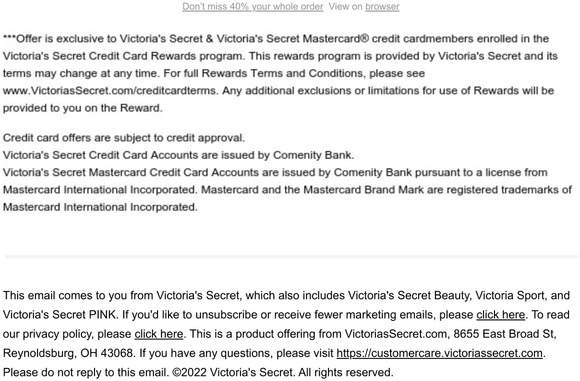 Victoria's Secret: Last Day: Summer Send-Off Sale | Milled Victoria's Secret: Last Day: Summer Send-Off Sale | Milled