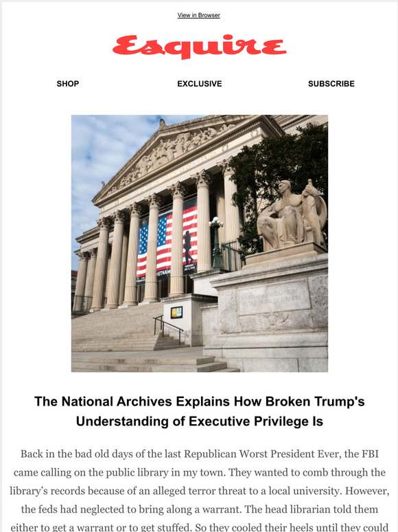 Esquire: This Letter Makes Trump Look Guilty As Hell | Milled