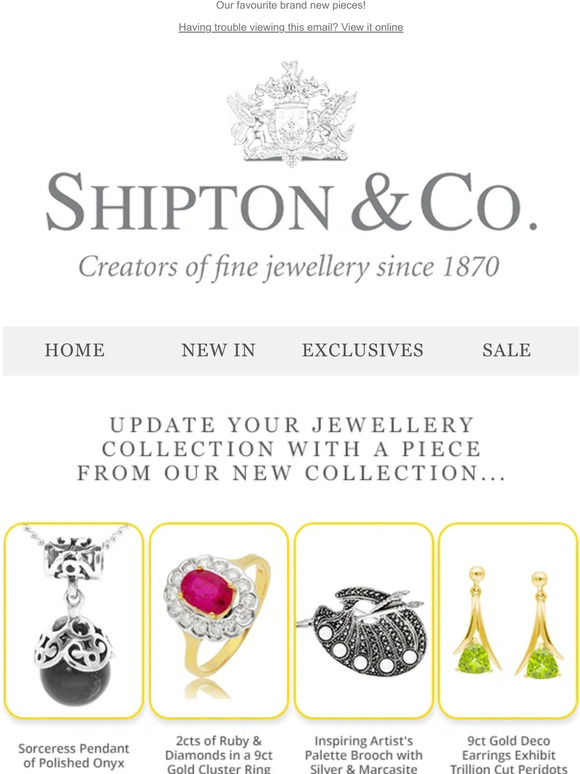 Shipton jewellery sale store