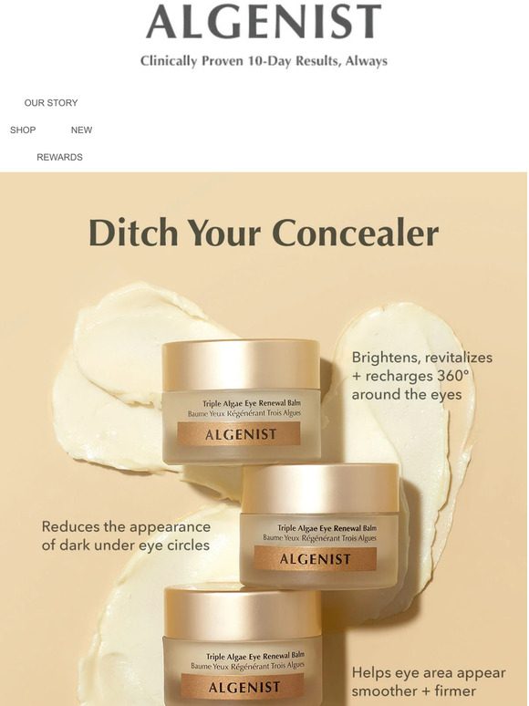 Algenist: Less is More with Our Multitasking Eye Balm | Milled