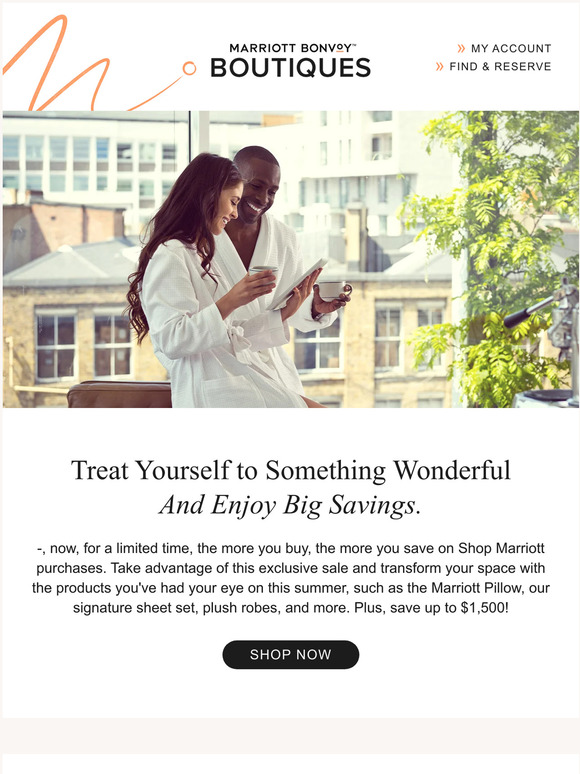 Marriott: —, Enjoy Up to $1,500 Savings at Shop Marriott | Milled