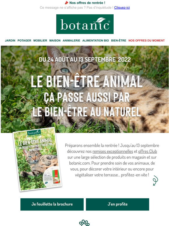 Botanic: 💚⏱️ C'est le moment de préparer la rentrée ! | Milled