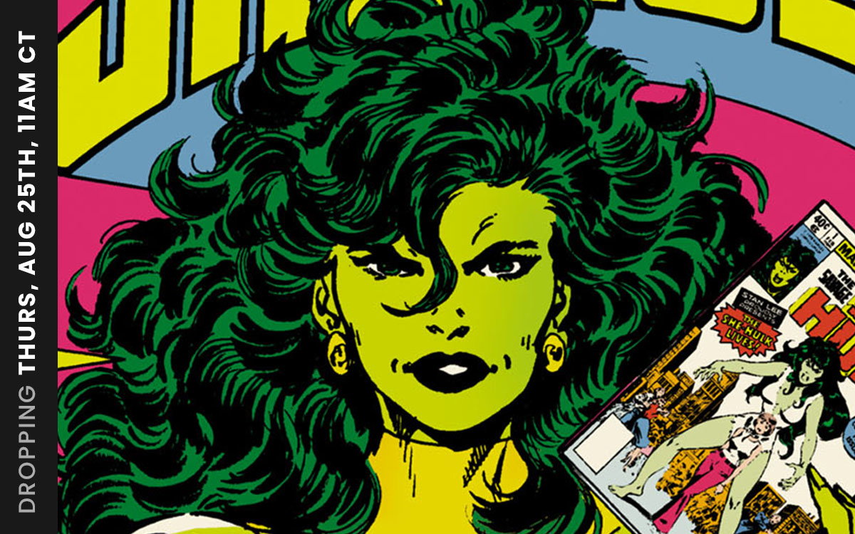 Mondo: 💪 TOMORROW: SHE-HULK Posters by John Byrne and Jen Bartel | Milled