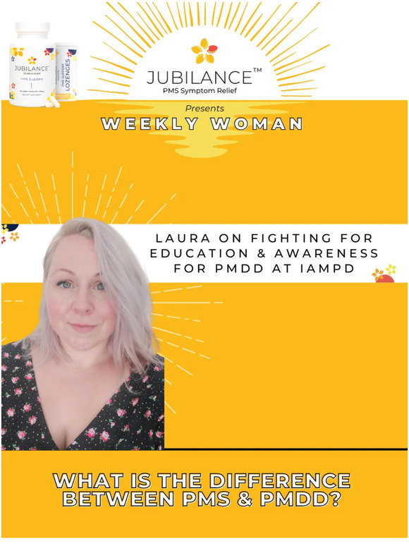 Jubilance: What's the Difference between PMS & PMDD? | Milled