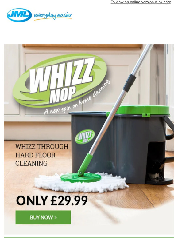JML Direct: A new spin on home cleaning with Whizz Mop | Milled