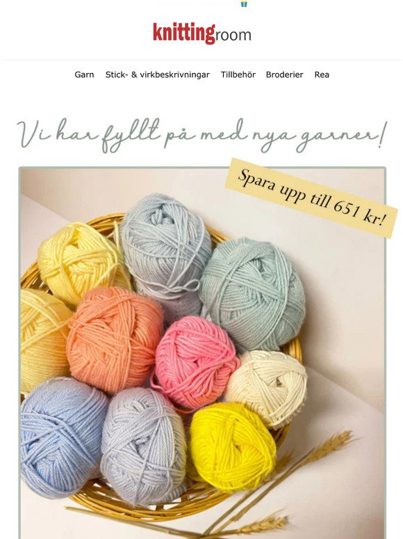 Knittingroom: Spara upp till 45% - köp våra populära fyndpaket! | Milled