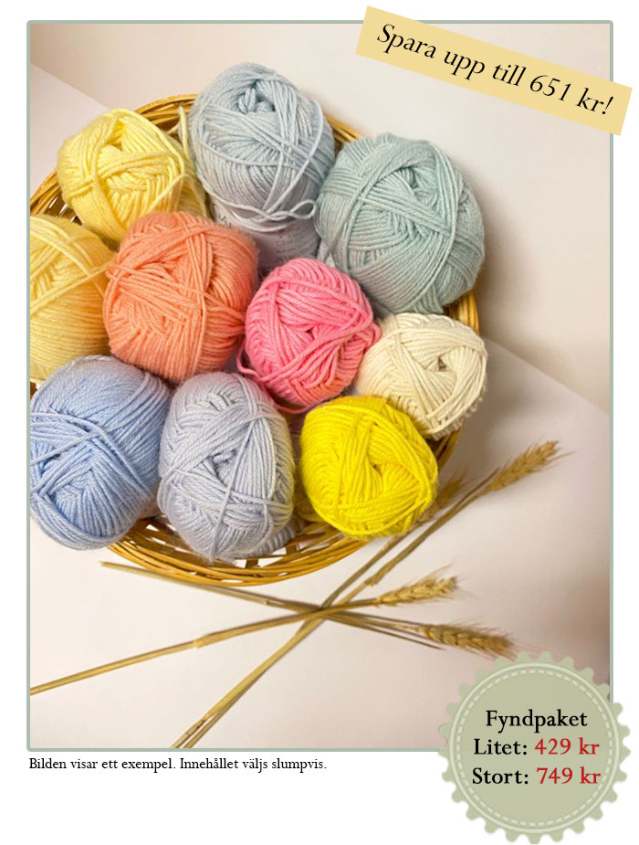 Knittingroom: Spara upp till 45% - köp våra populära fyndpaket! | Milled