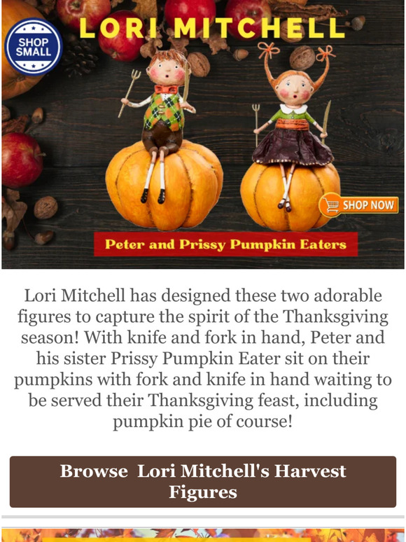 Wooden Duck Shoppe: 👻 Check out the Spooktacular Lori Mitchell ...