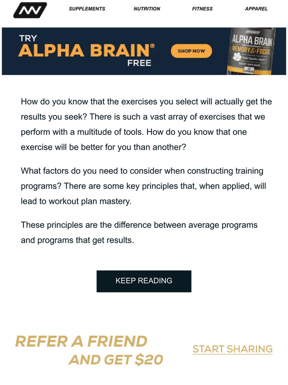 Onnit: 6 Principles To Achieve Workout Plan Mastery | Milled