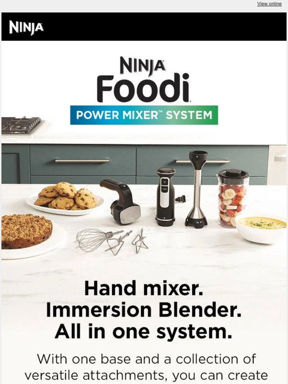 Ninja Kitchen: Hand mixer and immersion blender in one. | Milled
