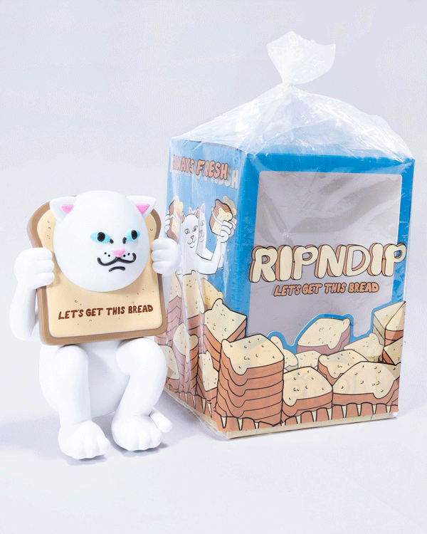 Ripndip Let S Get This Bread Vinyl Figure Out Now рџќћ Milled