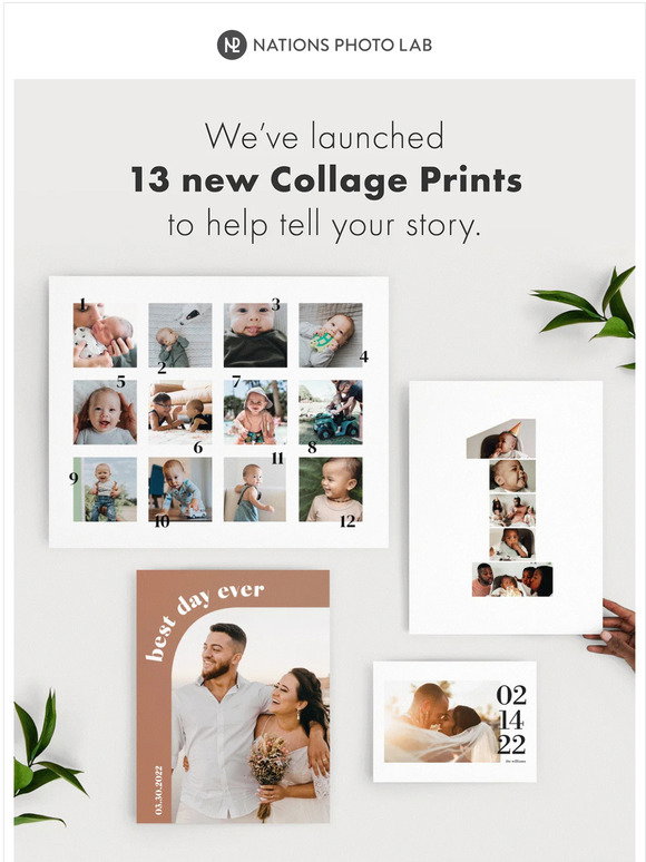 Nations Photo Lab: NEW Collage Prints for Every Occasion | Milled