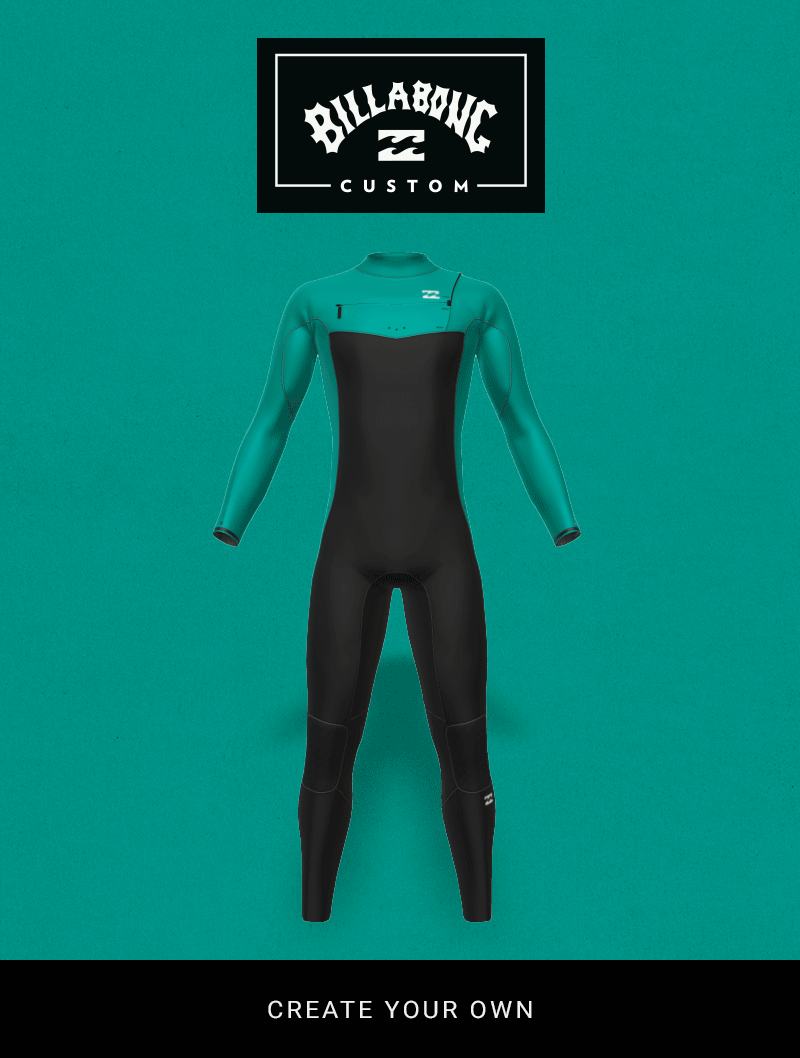 Billabong: New Colors Available: Design your own Custom Wetsuit | Milled