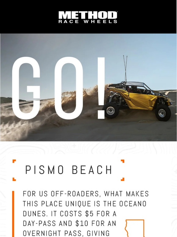 Method Race Wheels: GO! PISMO BEACH | Milled