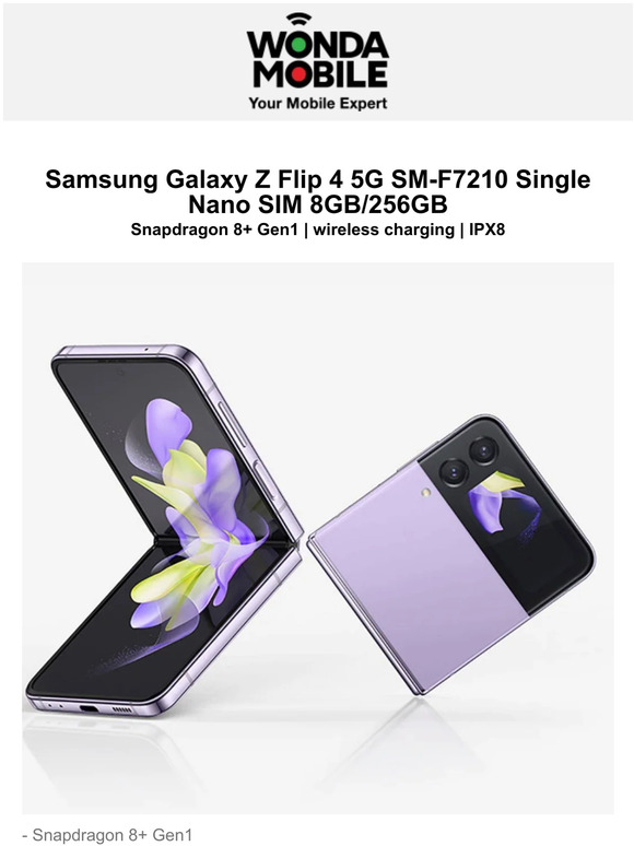 Wonda Mobile: Samsung Galaxy Z Fold 4 & Flip 4 | Milled