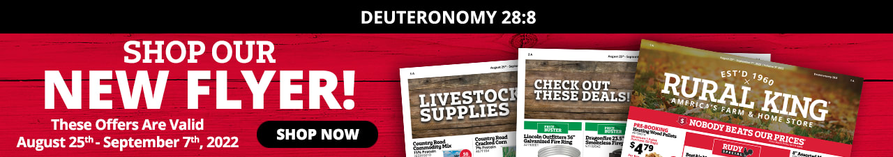 Rural King: 🔔 Shop Our New Flyer + New Rudy Specials! | Milled